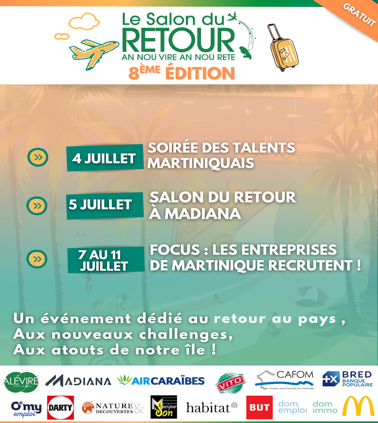 domemploi - Emploi Martinique Guadeloupe Guyane Réunion TOM